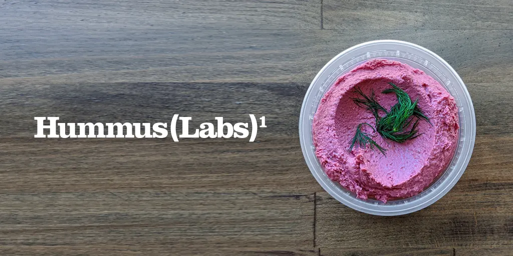 menu - Hummus Labs